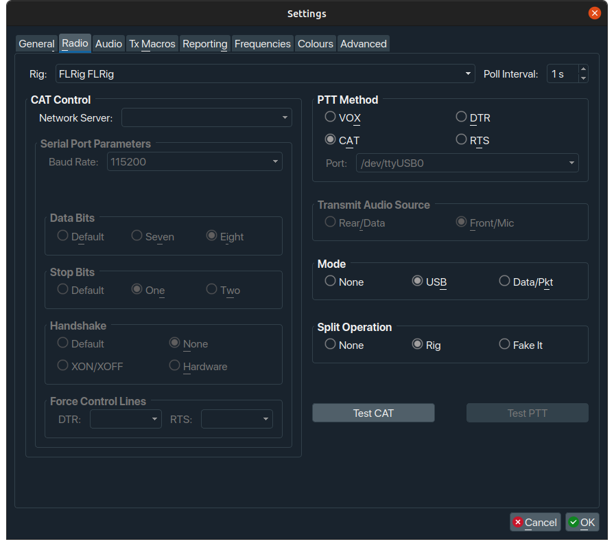 Setting up FT8 on Linux with the Xiegu G90 - Moobug Wiki